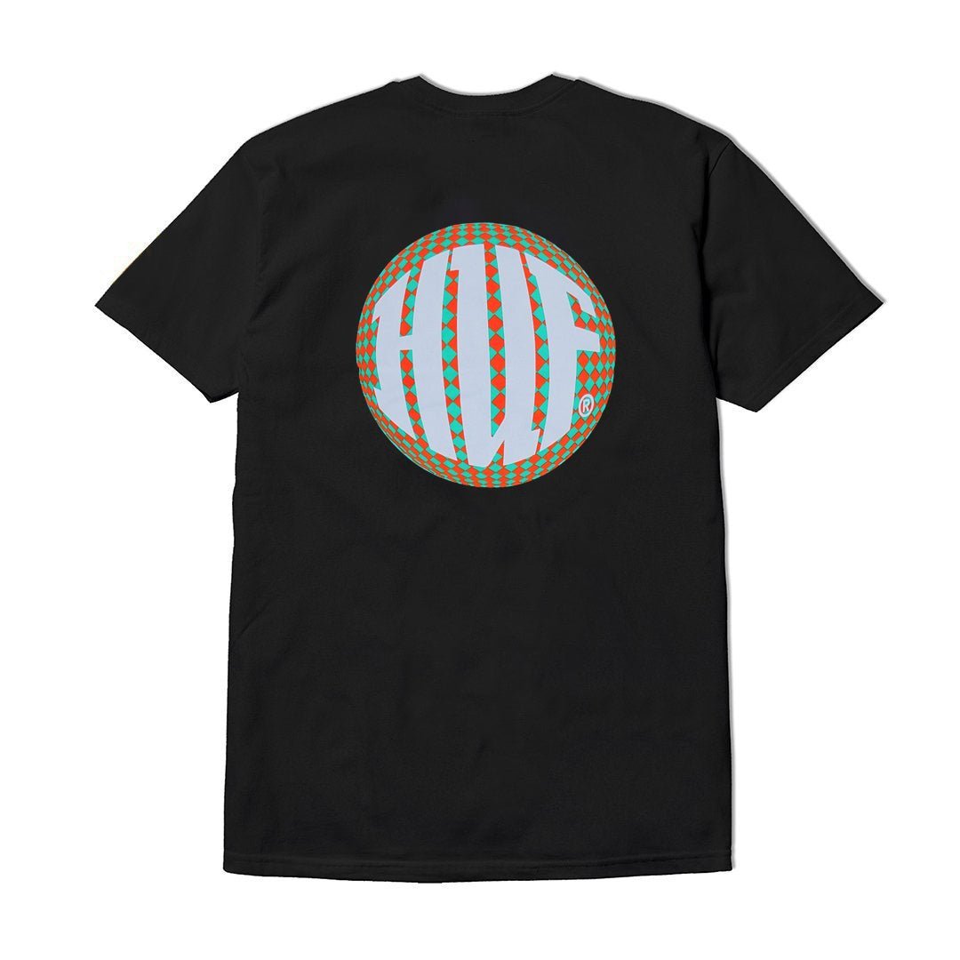 HUF HI-FI TEE-BLACK – The Rail PH
