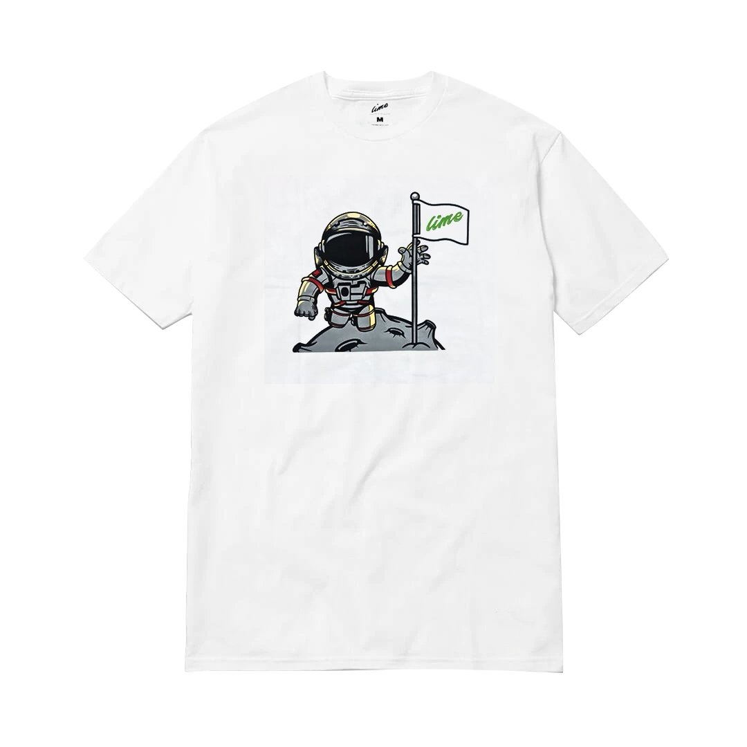 LIME ASTRONAUT TEE – The Rail PH